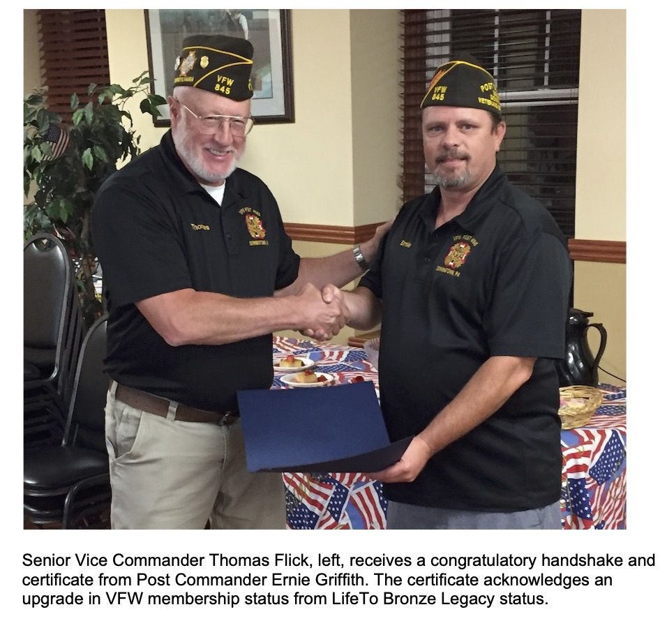 News - VFW Post 845